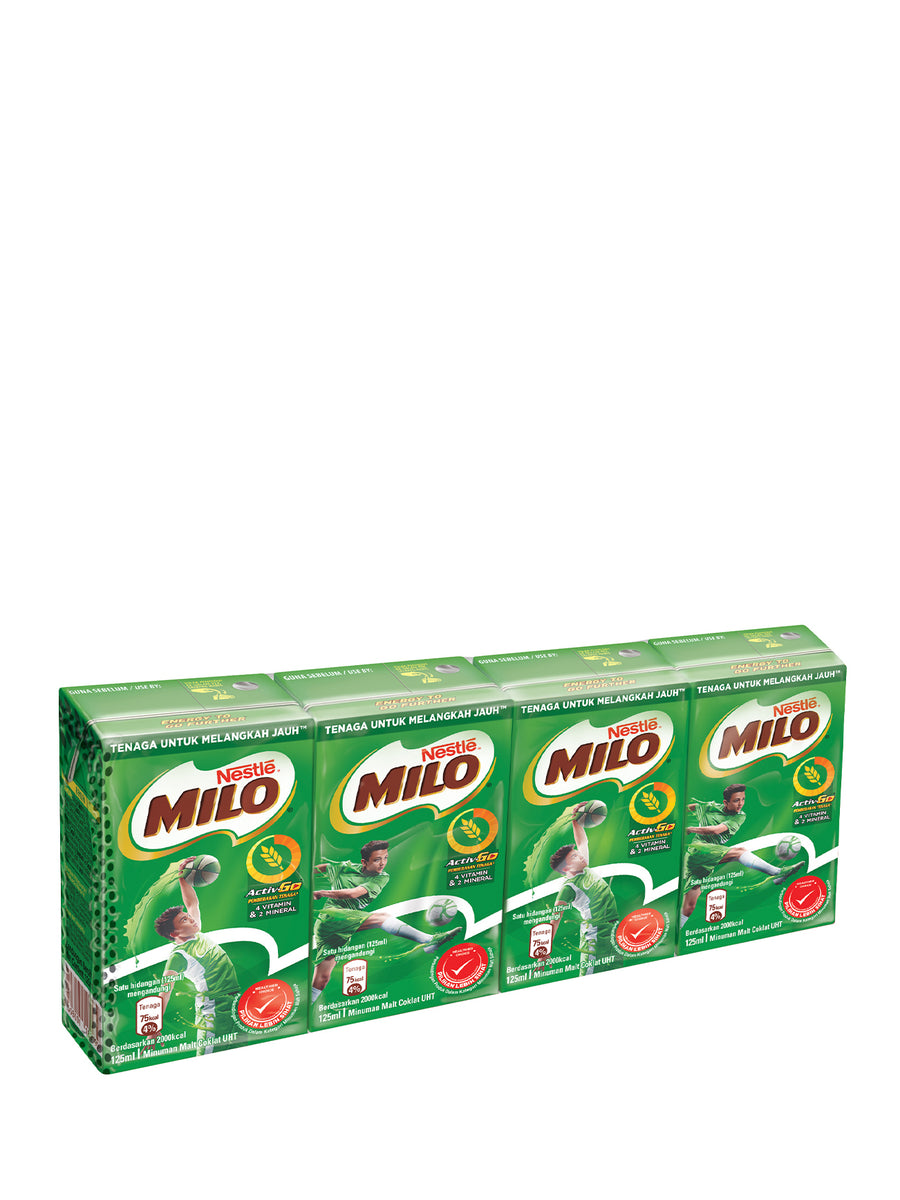 MILO ACTIV-GO UHT 4X125ML – Village Grocer - Sunway Giza Mall