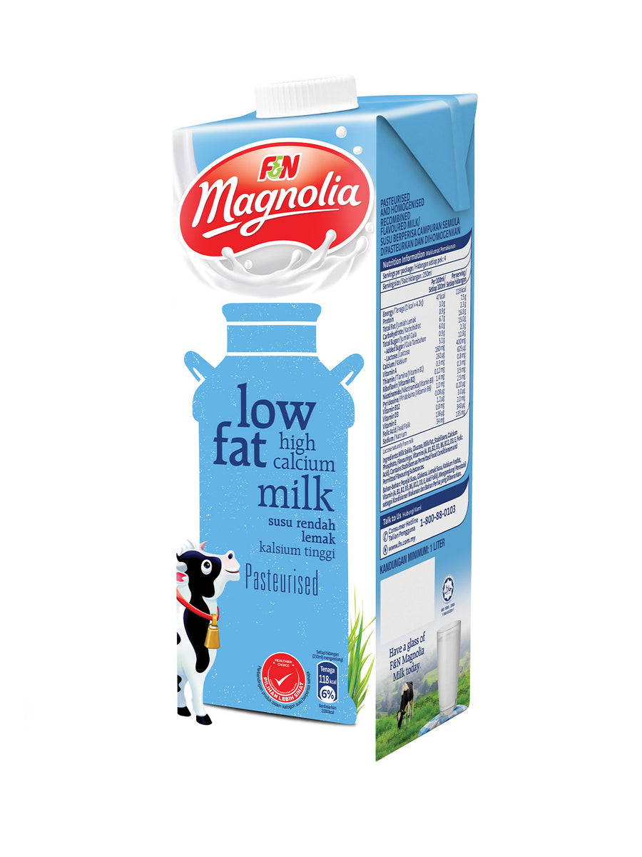 MAGNOLIA HI-CAL LOW FAT MILK 1L – Village Grocer - Sunway Giza Mall