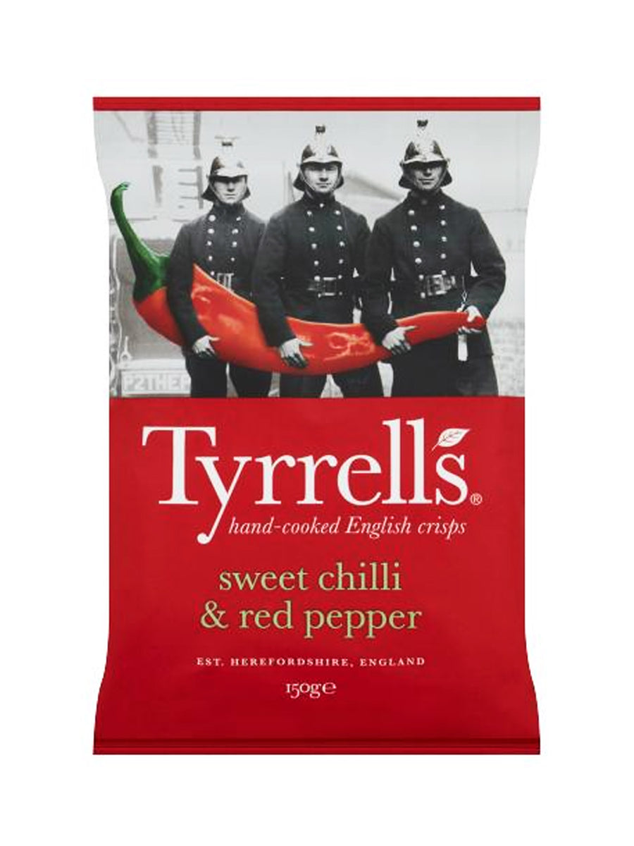 TYRRELLS P/CHIPS SWEET CHILLI RED PEPPER 150G – Village Grocer - Sunway ...