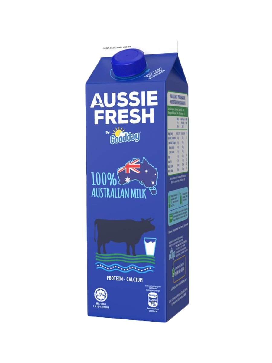 AUSSIE FRESH 100% AUSTRALIA MILK 1L – Village Grocer - Sunway Giza Mall